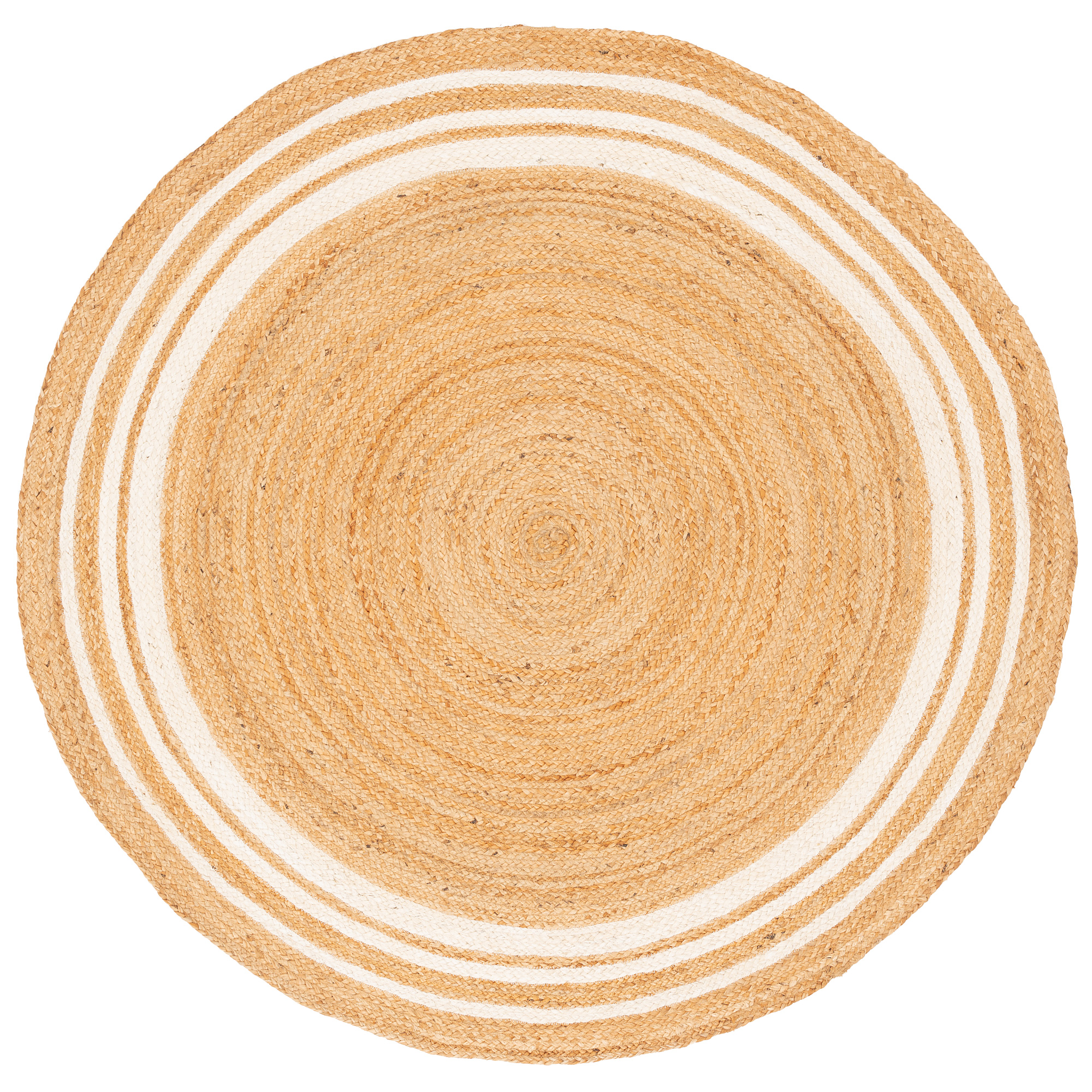 Handgefertigte Jute Teppiche Rund – Naturfaser Teppiche in vielen Designs