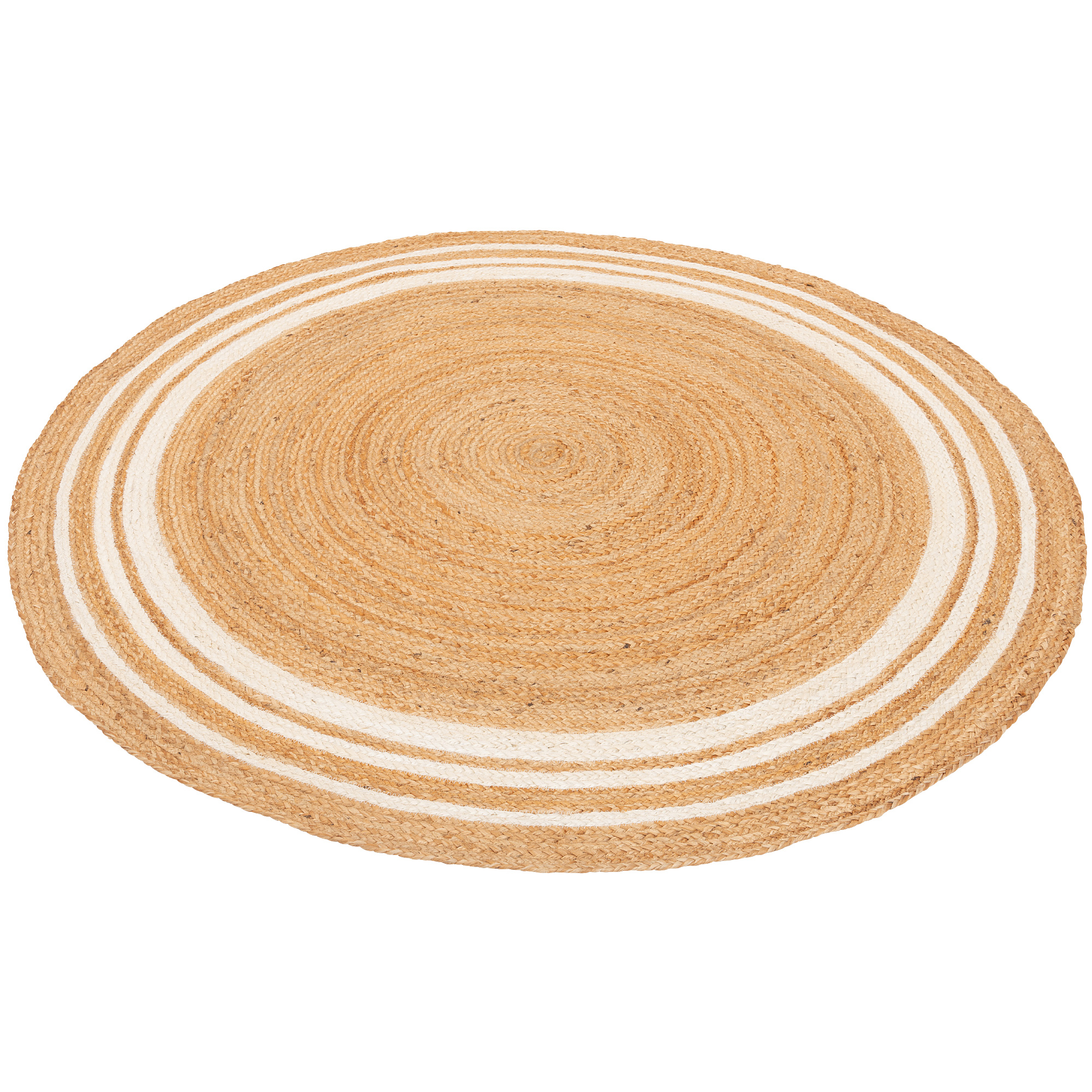 Handgefertigte Jute Teppiche Rund – Naturfaser Teppiche in vielen Designs